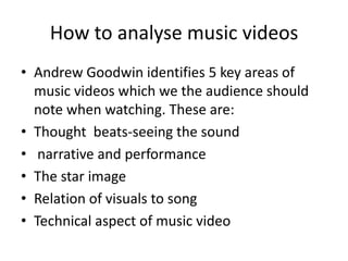 Andrew goodwin’s theory | PPT