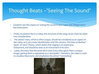 Andrew goodwin’s theory | PPT