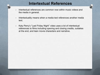 Andrew Goodwin's Theory | PPTX