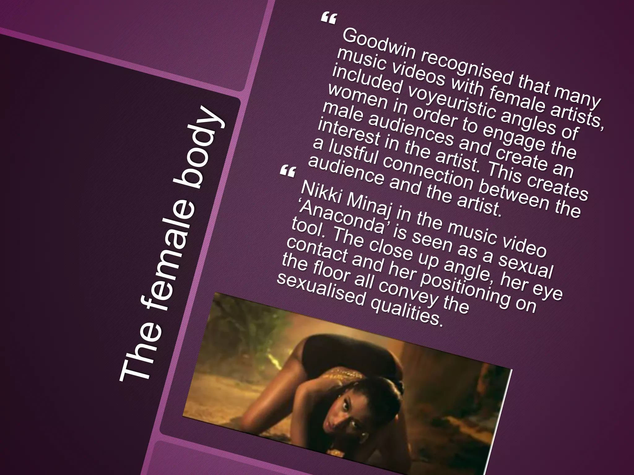 Andrew goodwin theory | PPTX