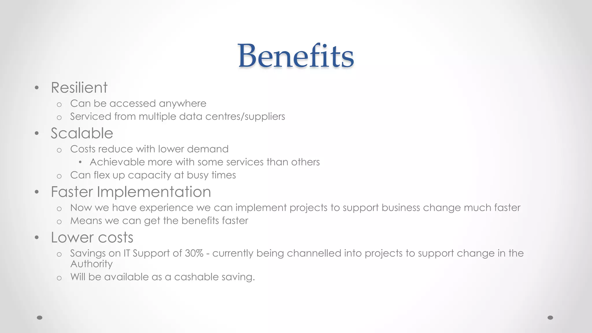 The Future of Local Government-Andrew Grant | PPT