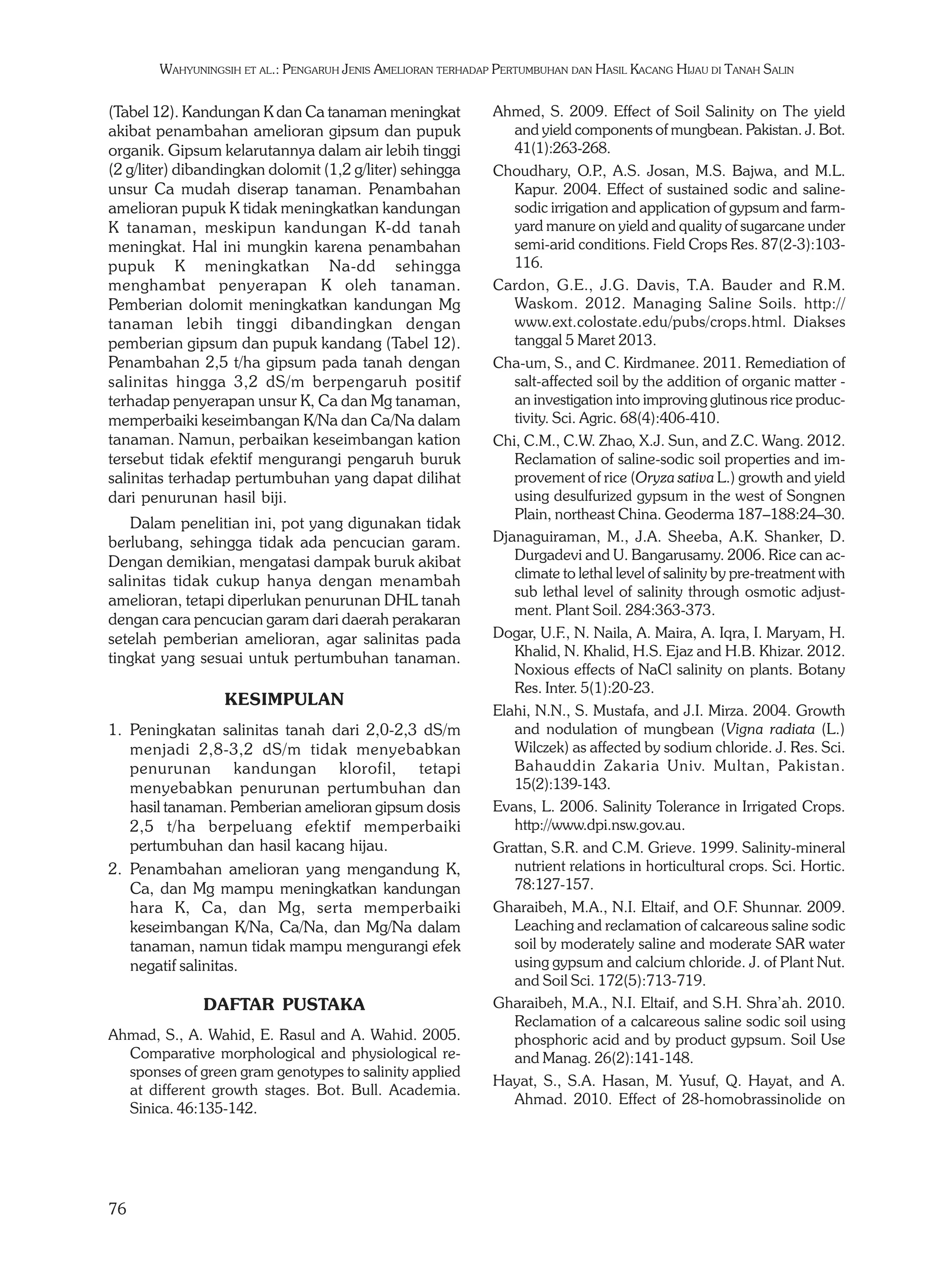 Andrew hidayat 225864-pengaruh-ameliorasi-tanah-salin-terhadap-c12cfd35 ...