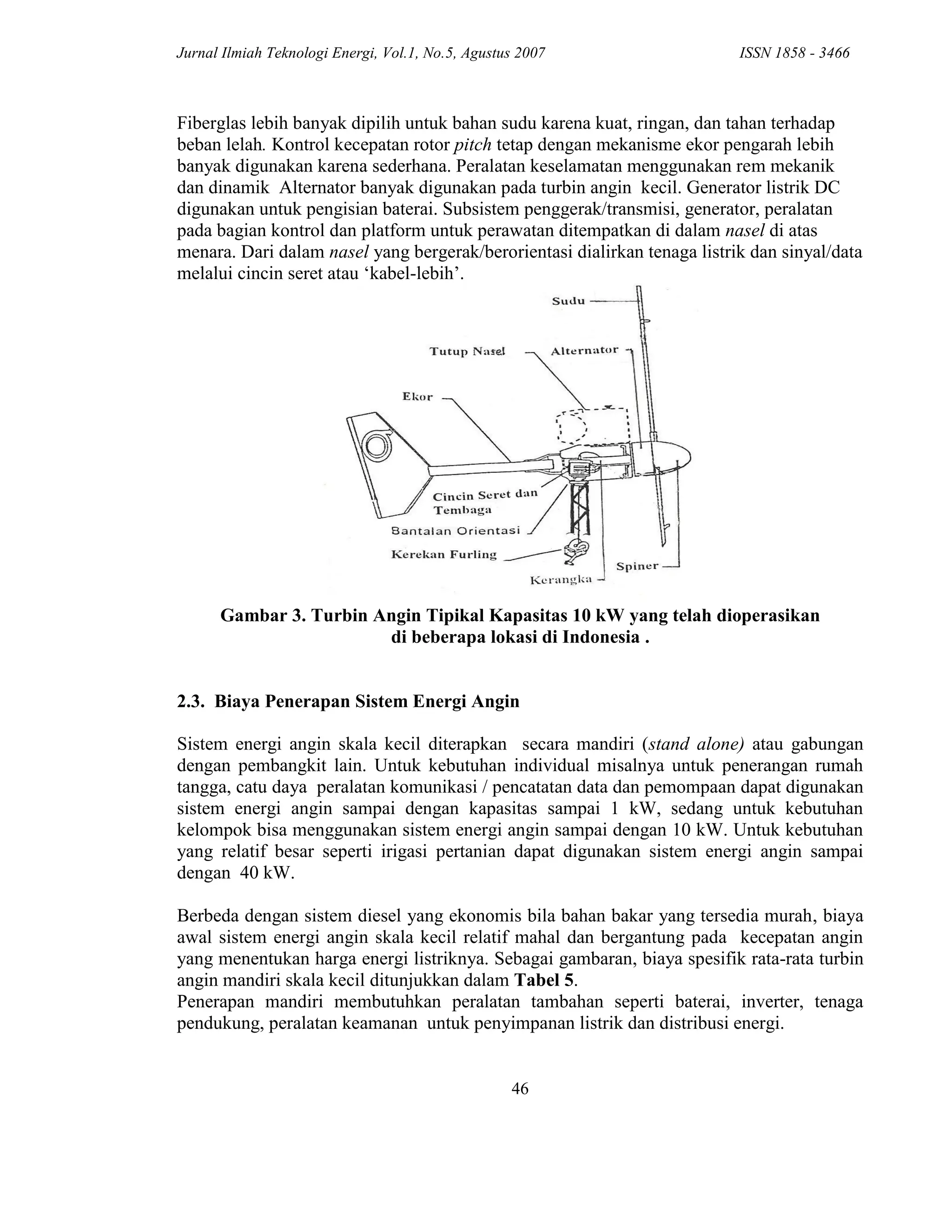 Andrew hidayat 99193-id-sistem-energi-angin-skala-kecil-untuk-pe | PDF