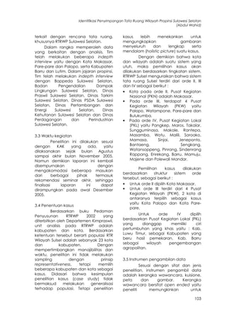 Andrew hidayat identifikasi penyimpangan tata ruang wilayah propinsi ...