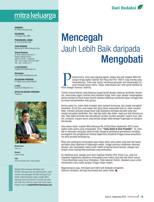 Andrew hidayat tetap sehat di usia mapan | PDF