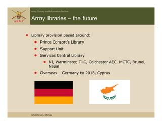 MoD and Army Library and Information Service, part 1 - Andrew ...