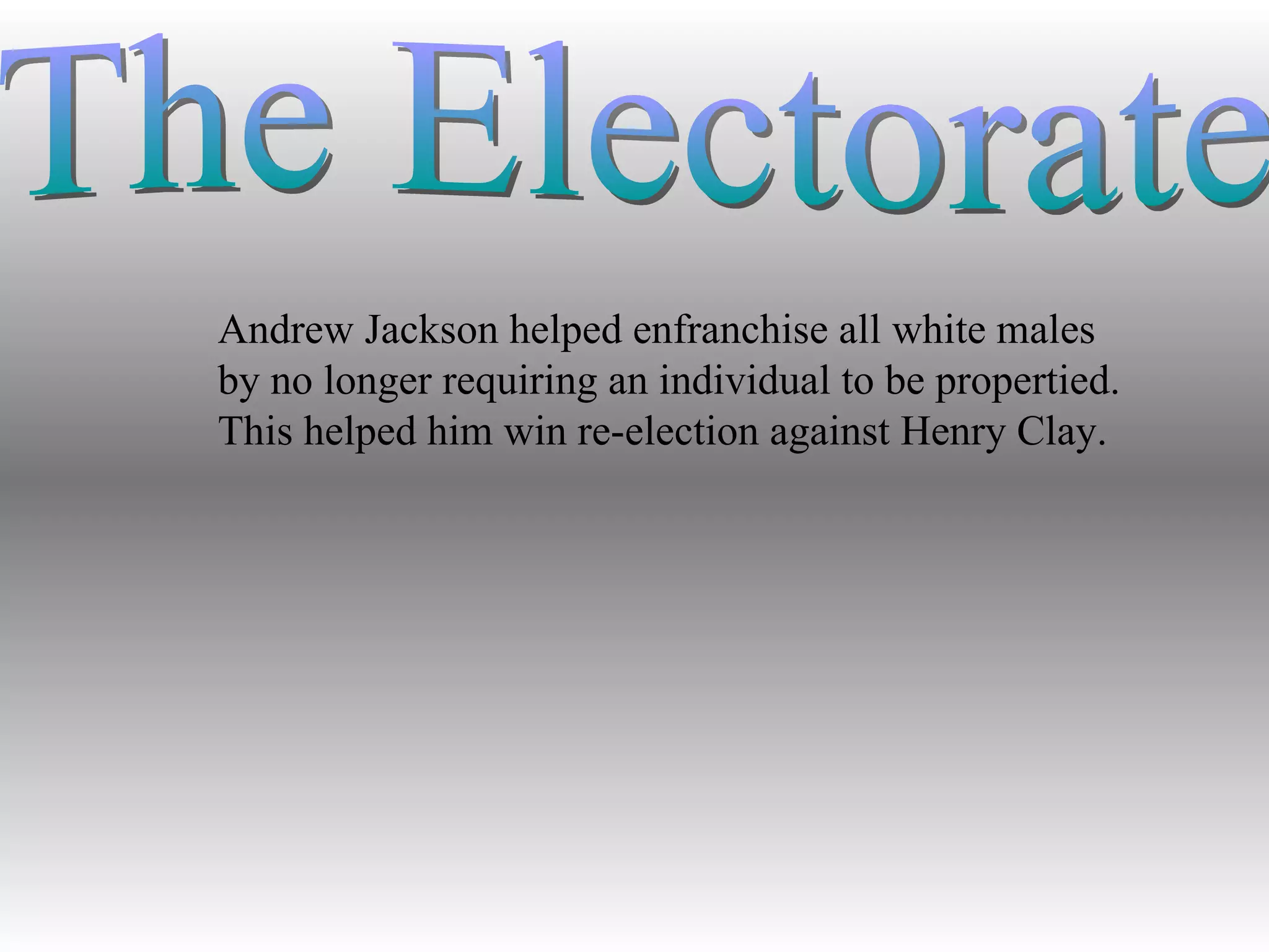 Andrew Jackson | PPT