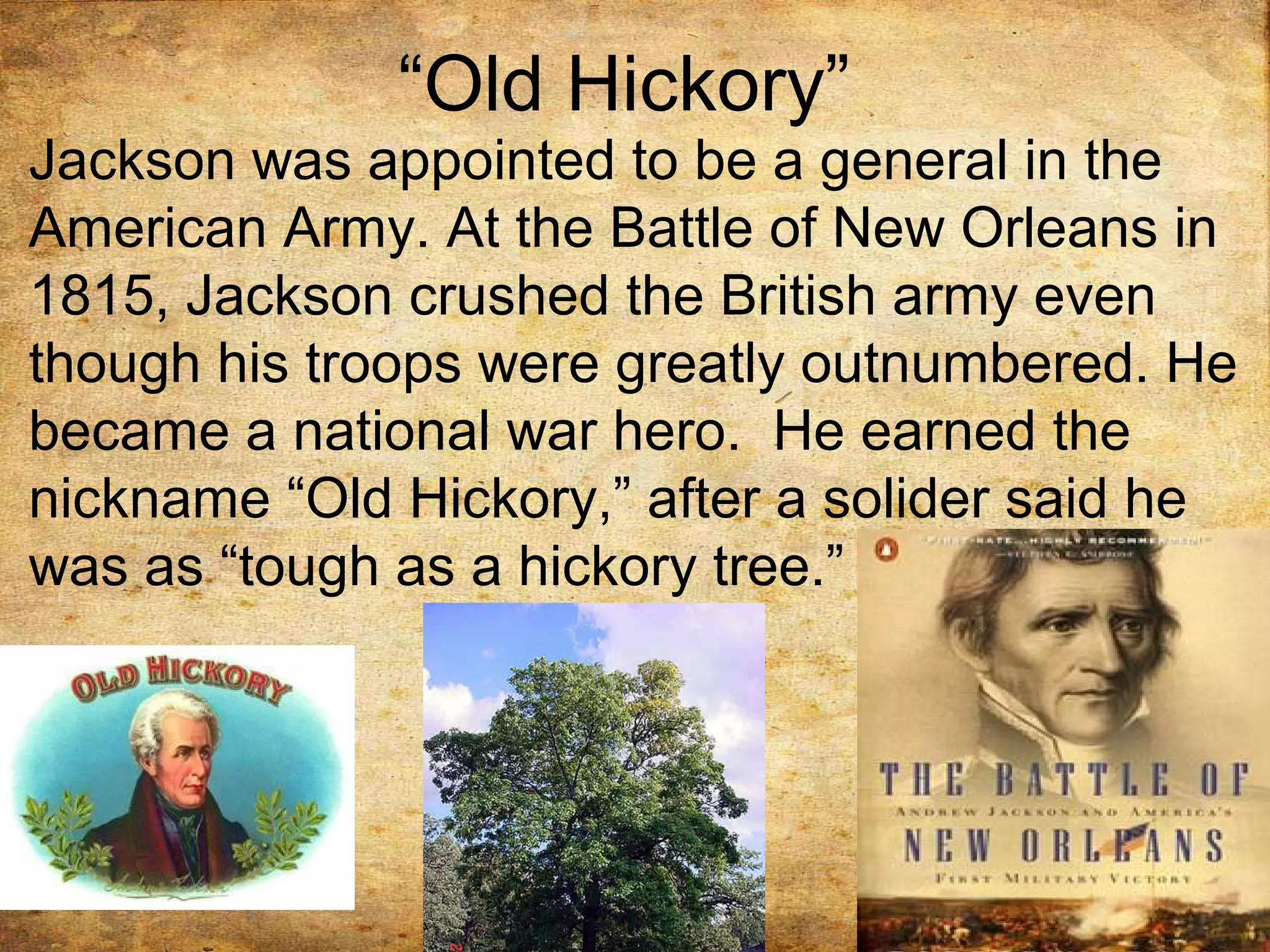 Andrew jackson | PPT