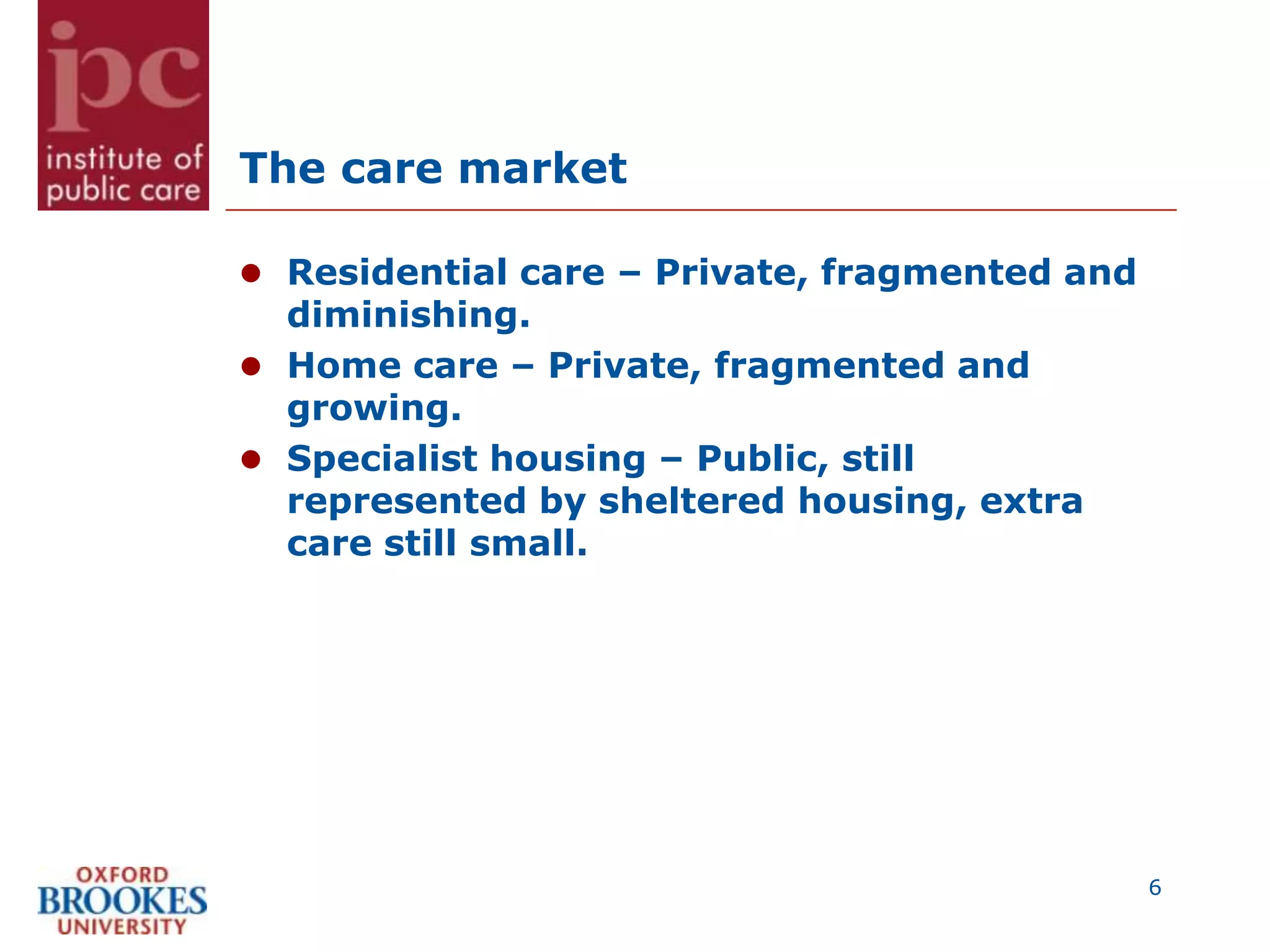 Andrew kerslake future of care for older people | PPTX | Eldercare ...