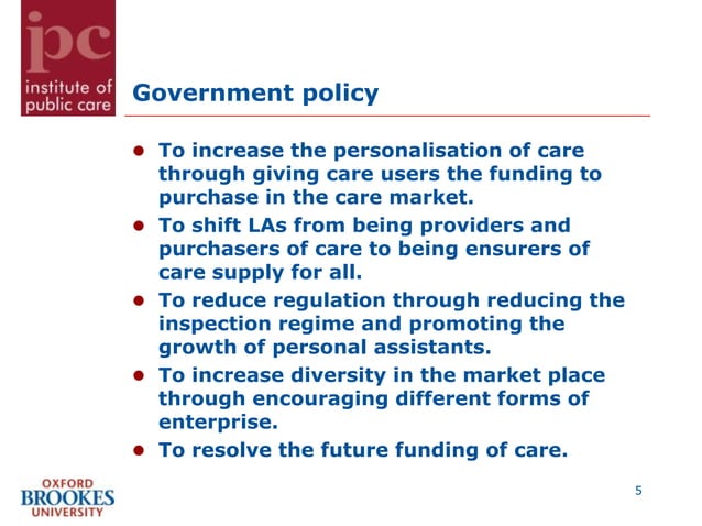 Andrew kerslake future of care for older people | PPTX | Eldercare ...