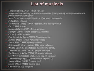 Andrew Lloyd Webber | PPTX