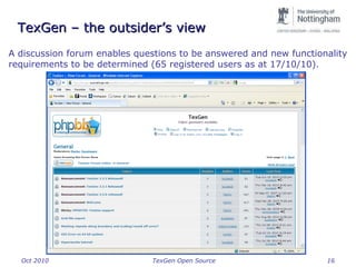 TexGen: Open Source Software for Modelling of Textile Composites | PPT