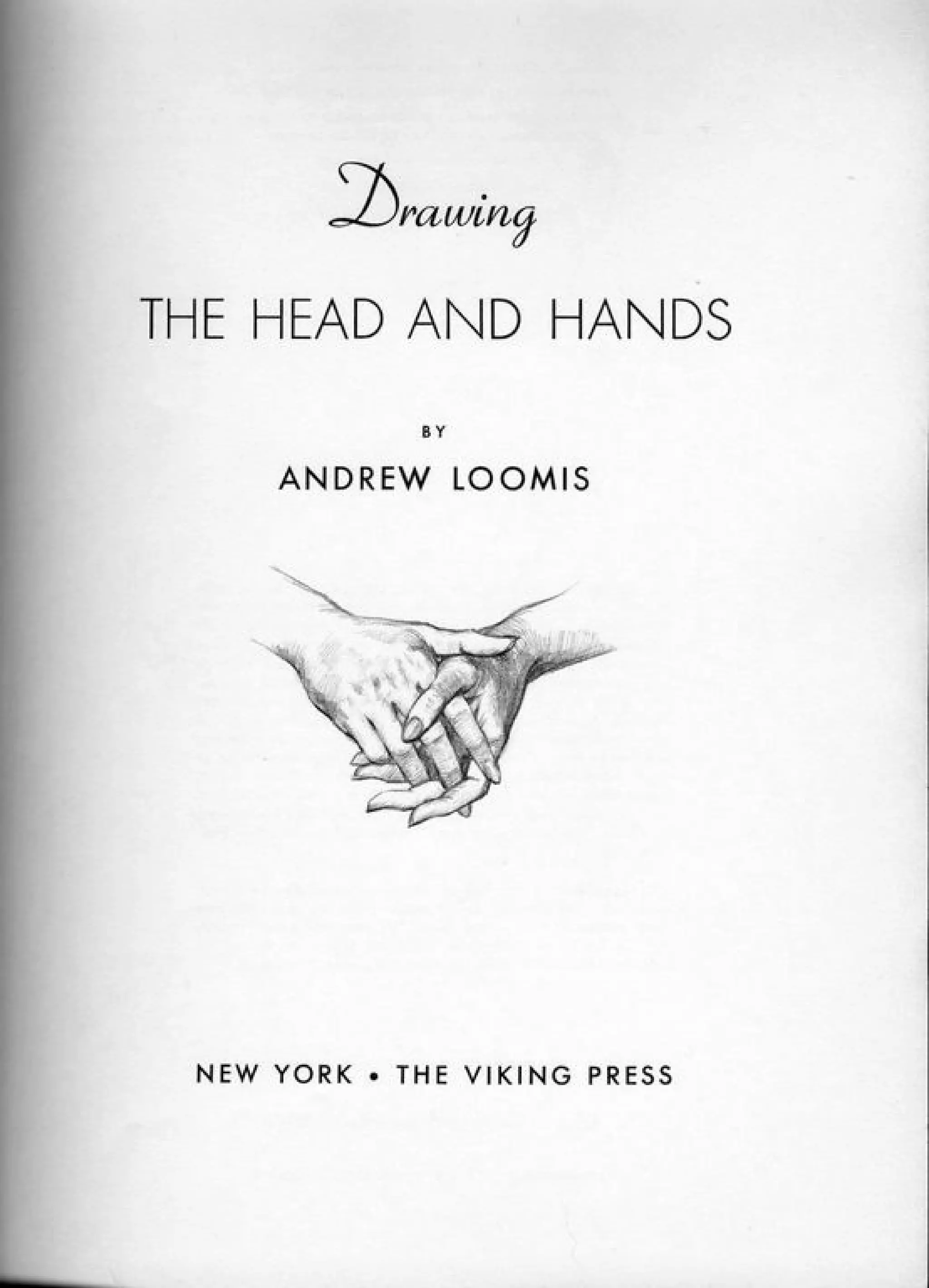 Andrew loomis drawing the head and hands | PDF