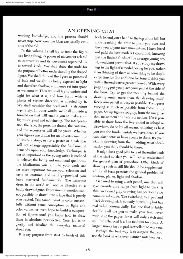 Andrew loomis figure drawingforallitsworth corpo | PDF | Drawing and ...