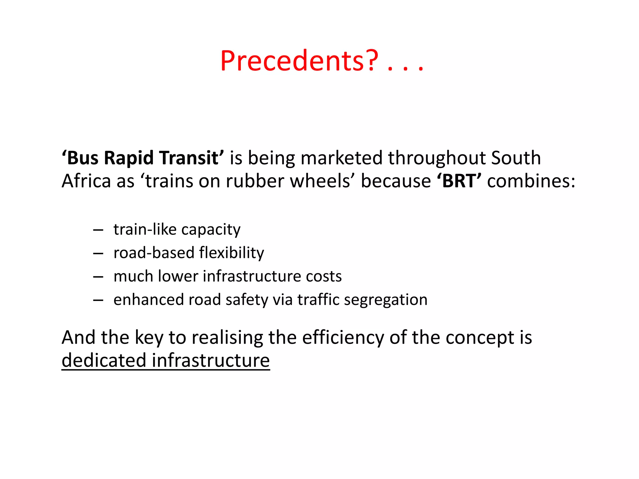 South African transport industry overview | PPTX