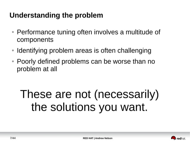 Performance Tuning with Zabbix - Zabbix Conference 2014 - Andrew Nelson ... Performance Tuning with Zabbix - Zabbix Conference 2014 - Andrew Nelson ...