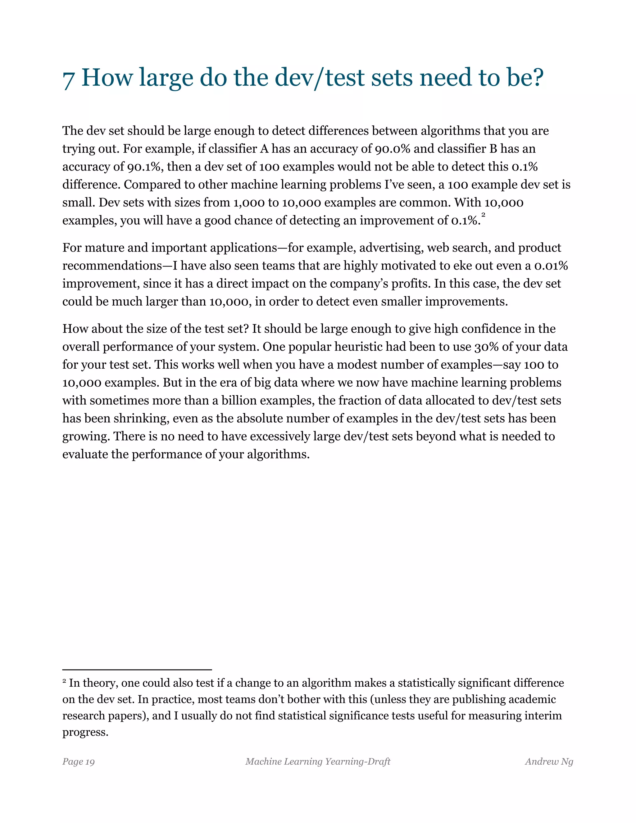 Andrew NG machine learning | PDF