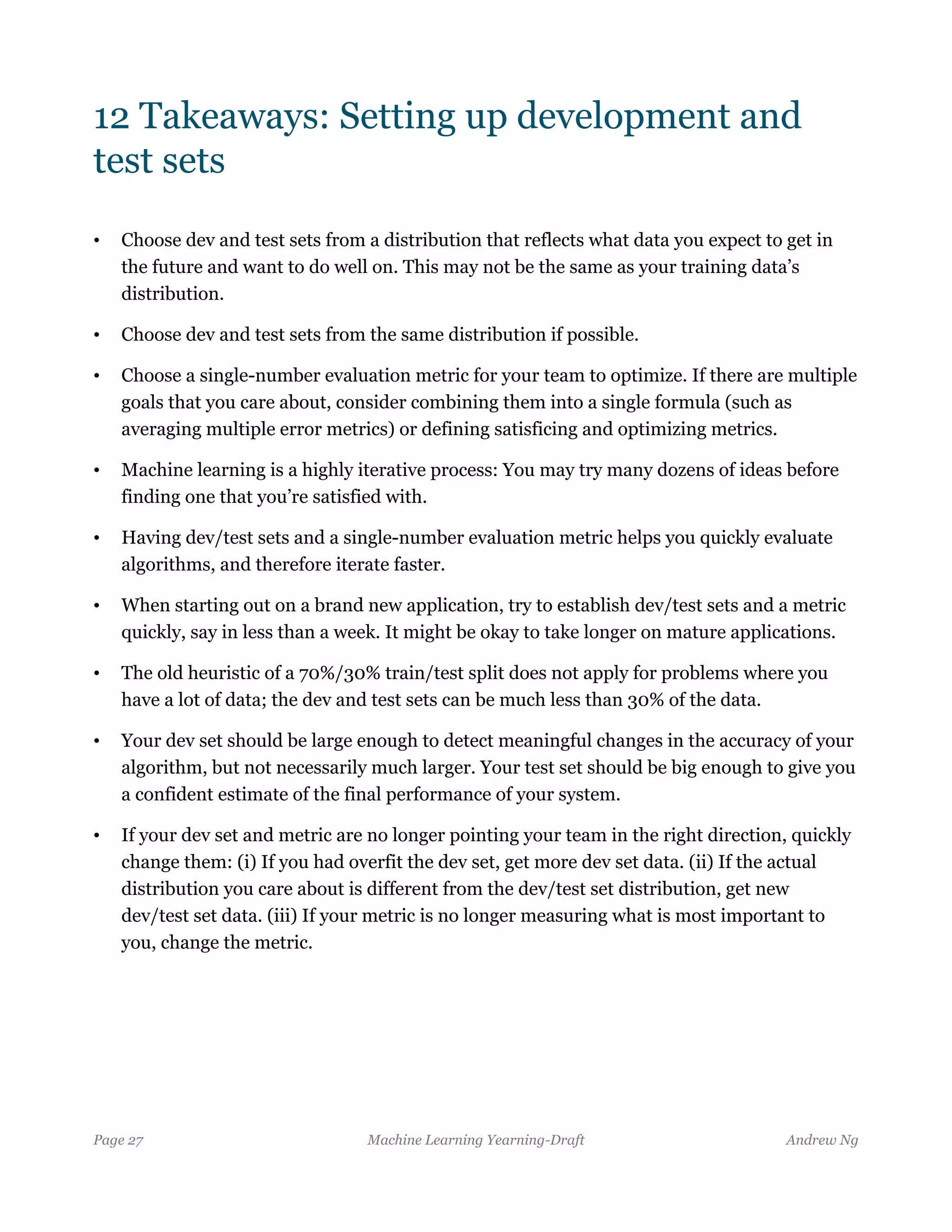 Andrew NG machine learning | PDF