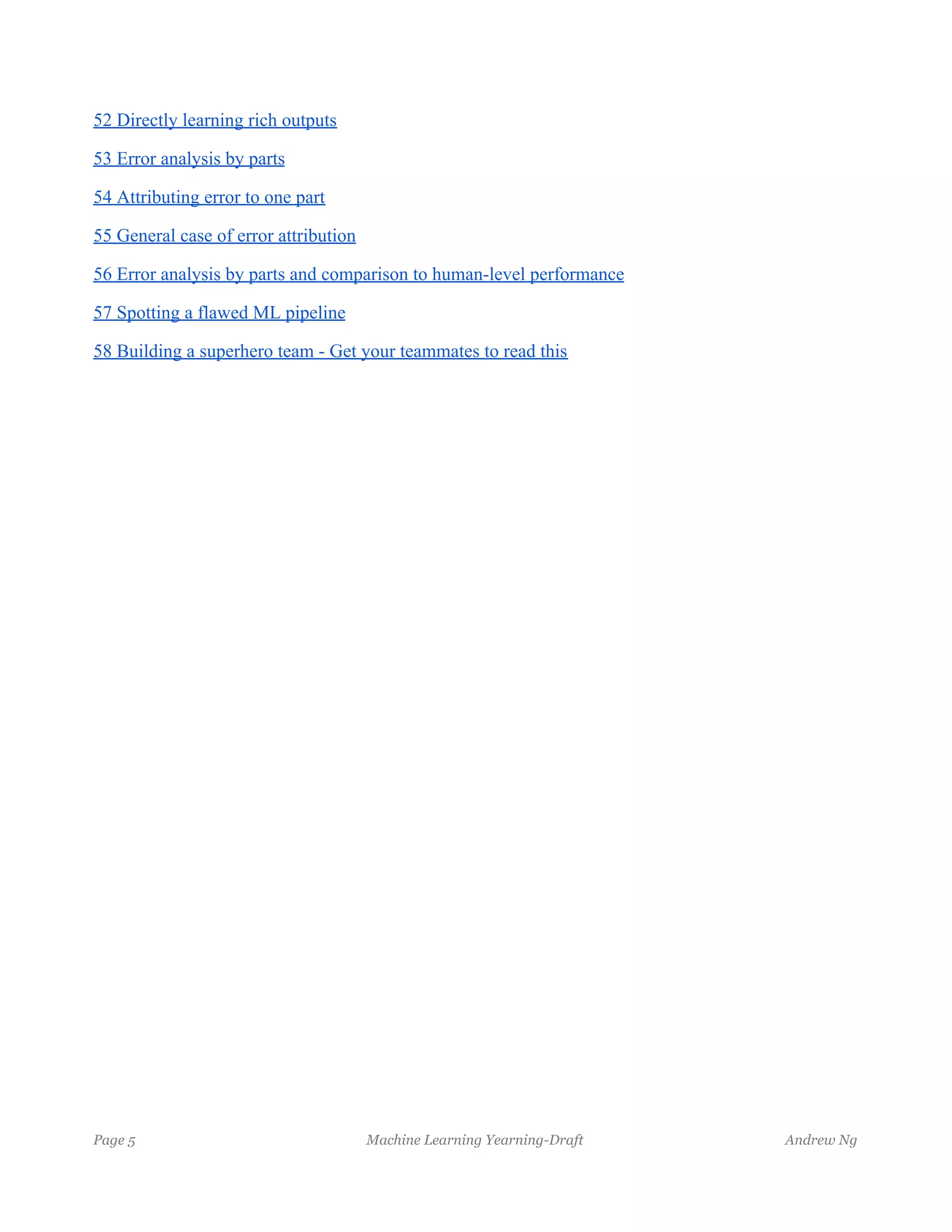 Andrew NG machine learning | PDF