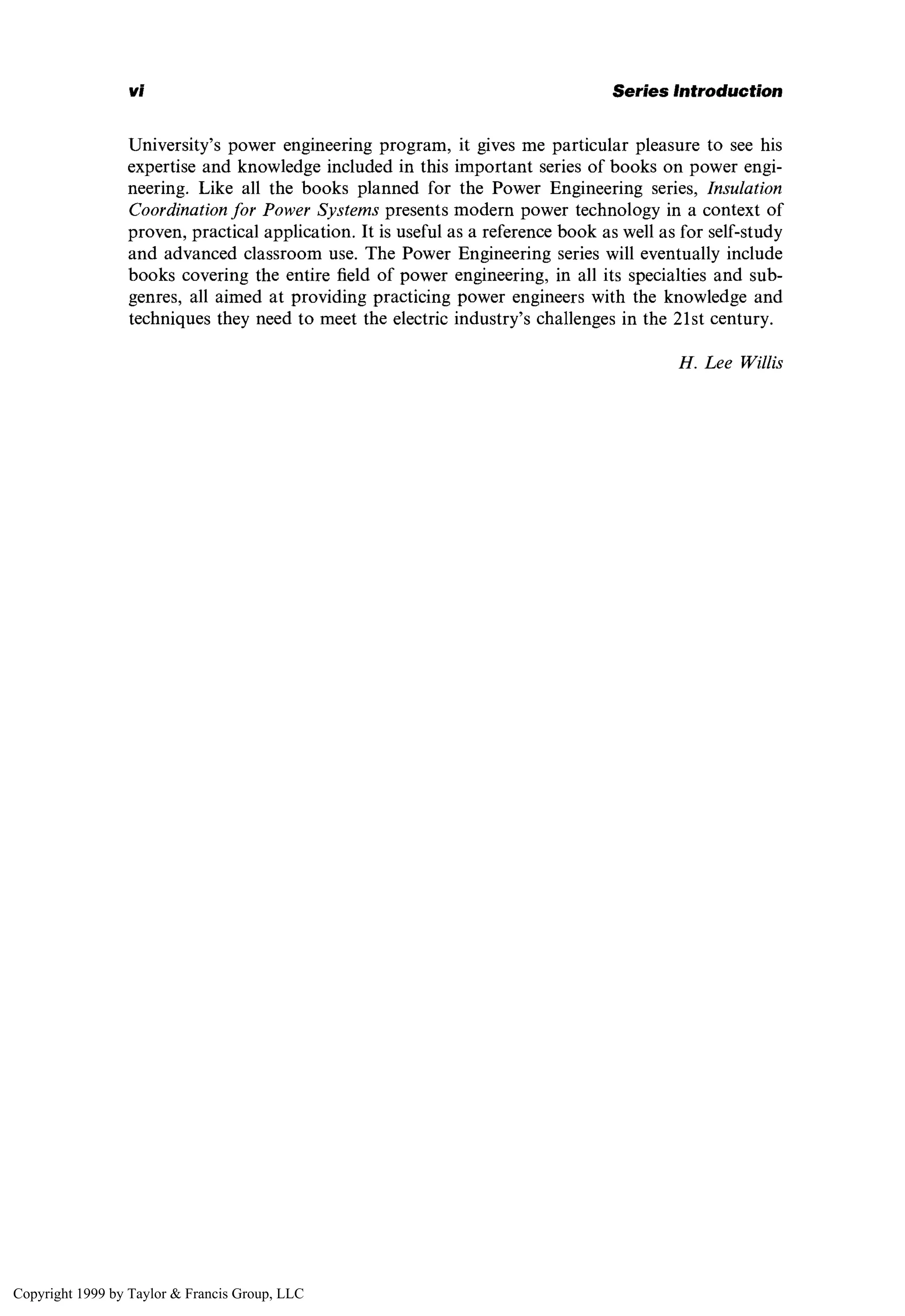 [Andrew R. Hileman] Insulation Coordination for Power System.pdf | Gas and Electric | Home Utilities