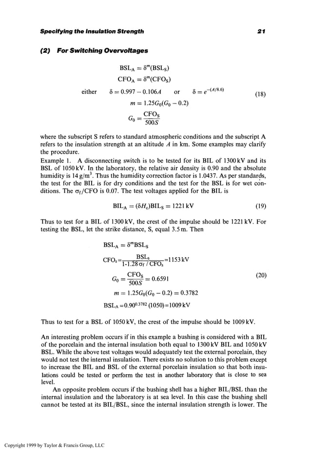 [Andrew R. Hileman] Insulation Coordination for Power System.pdf | Gas ...