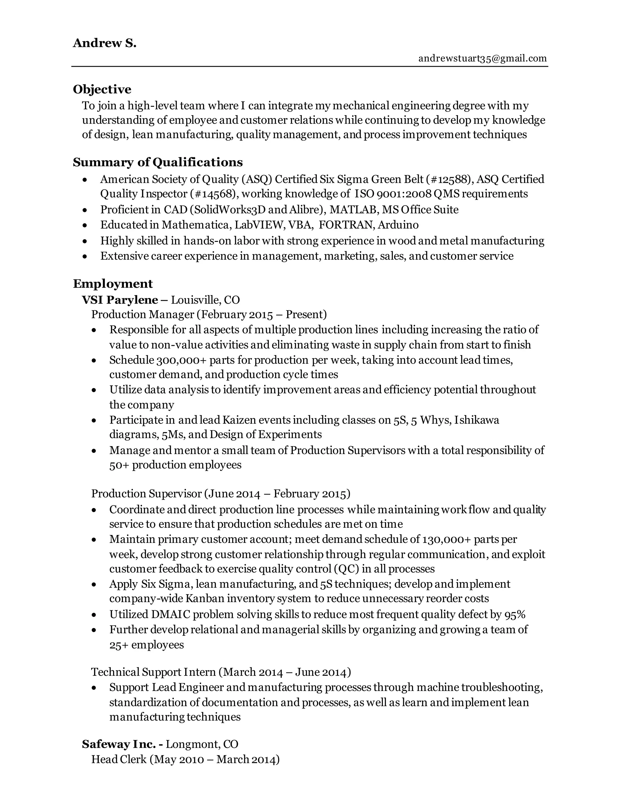 Andrew resume 05032015 | DOCX