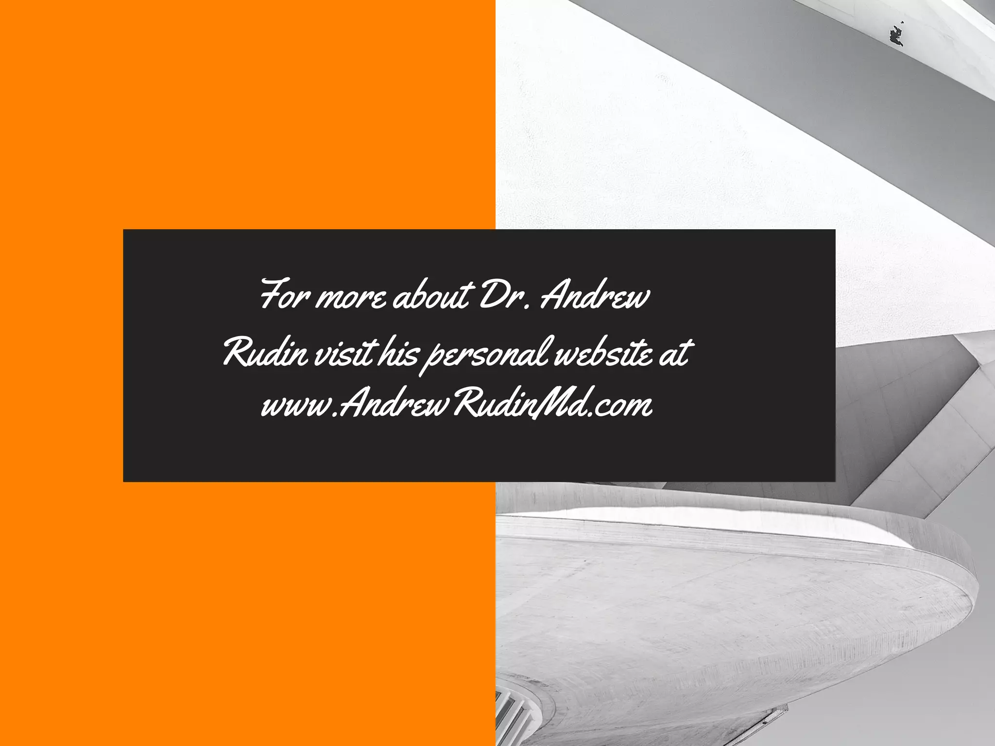 Andrew Rudin Md Bio | PPT