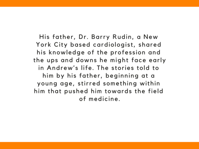 Andrew Rudin Md Bio | PPT