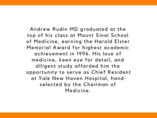 Andrew Rudin Md Bio | PPT