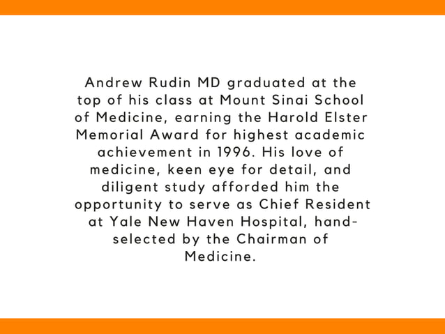 Andrew Rudin Md Bio | PPT