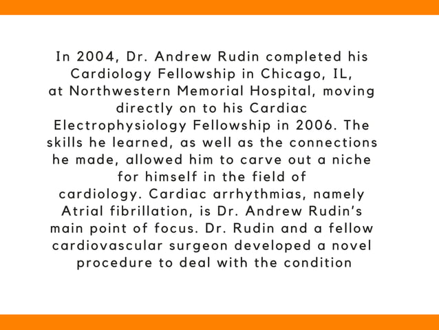 Andrew Rudin Md Bio | PPT