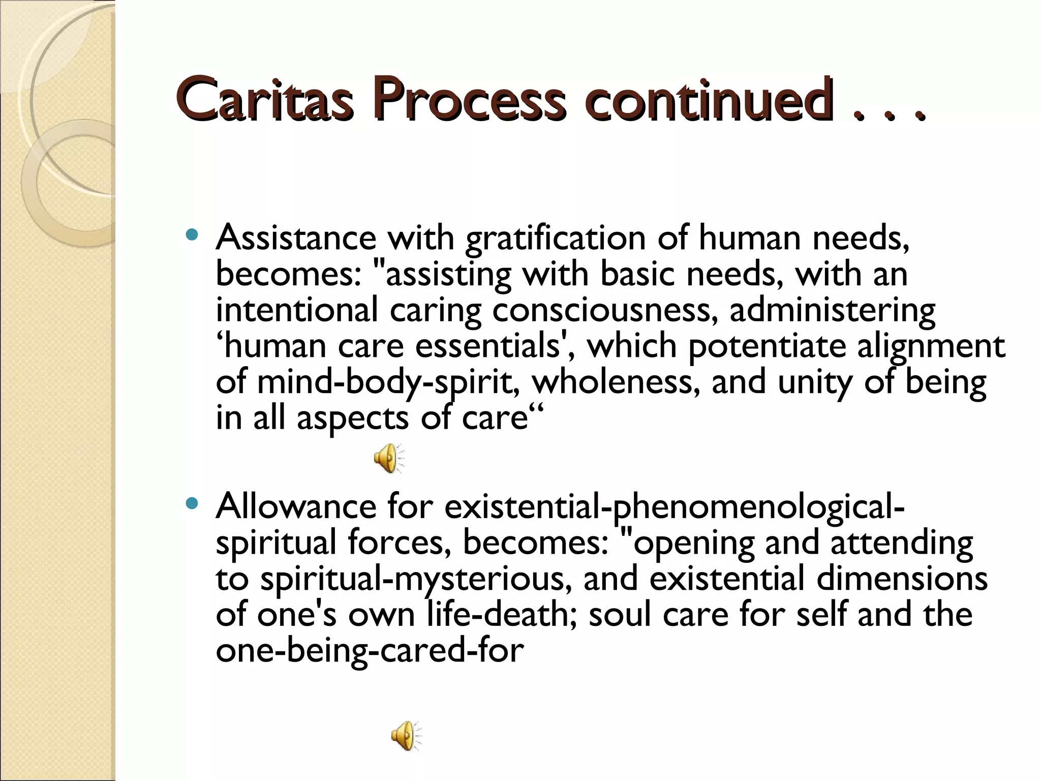 N212 Theory: Jean Watson Presentation | PPT