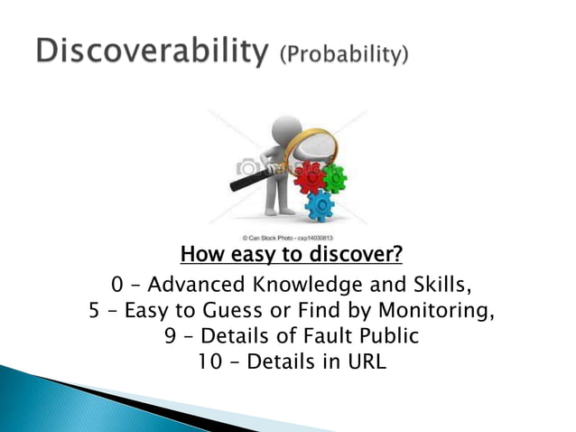 NTXISSACSC2 - Threat Modeling Part 3 - DREAD by Brad Andrews | PPT