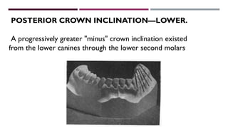 Andrews keys of occlusion in orthodontics | PPTX