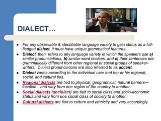 Andrews Ch. 8 - Dialect | PPTX