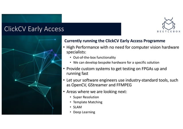Implementing AI: Running AI at the Edge: ClickCV – Providing high-performance computer vision ...