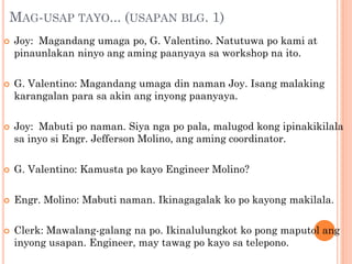 Ang Sining ng Pagsasalita | PDF
