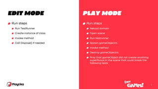 75% code coverage in Unity: How to create testable architecture ...