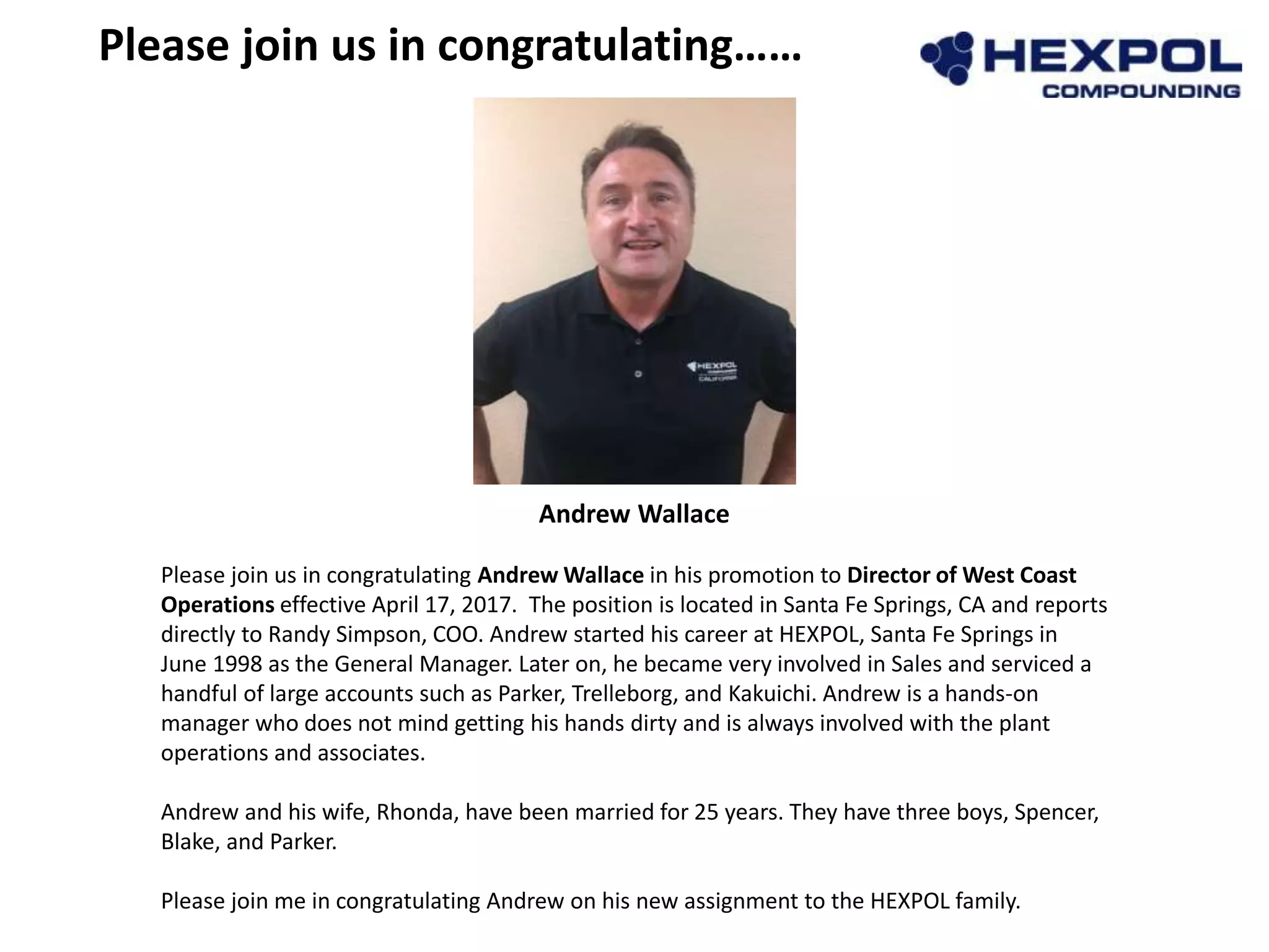 Andrew Wallace | PPTX