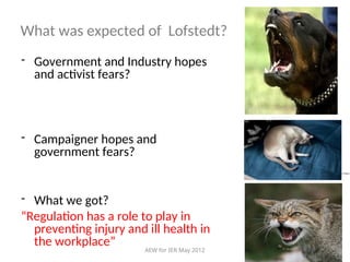 Andrew Watterson, Reclaiming Health and Safety for All Part 1.ppt