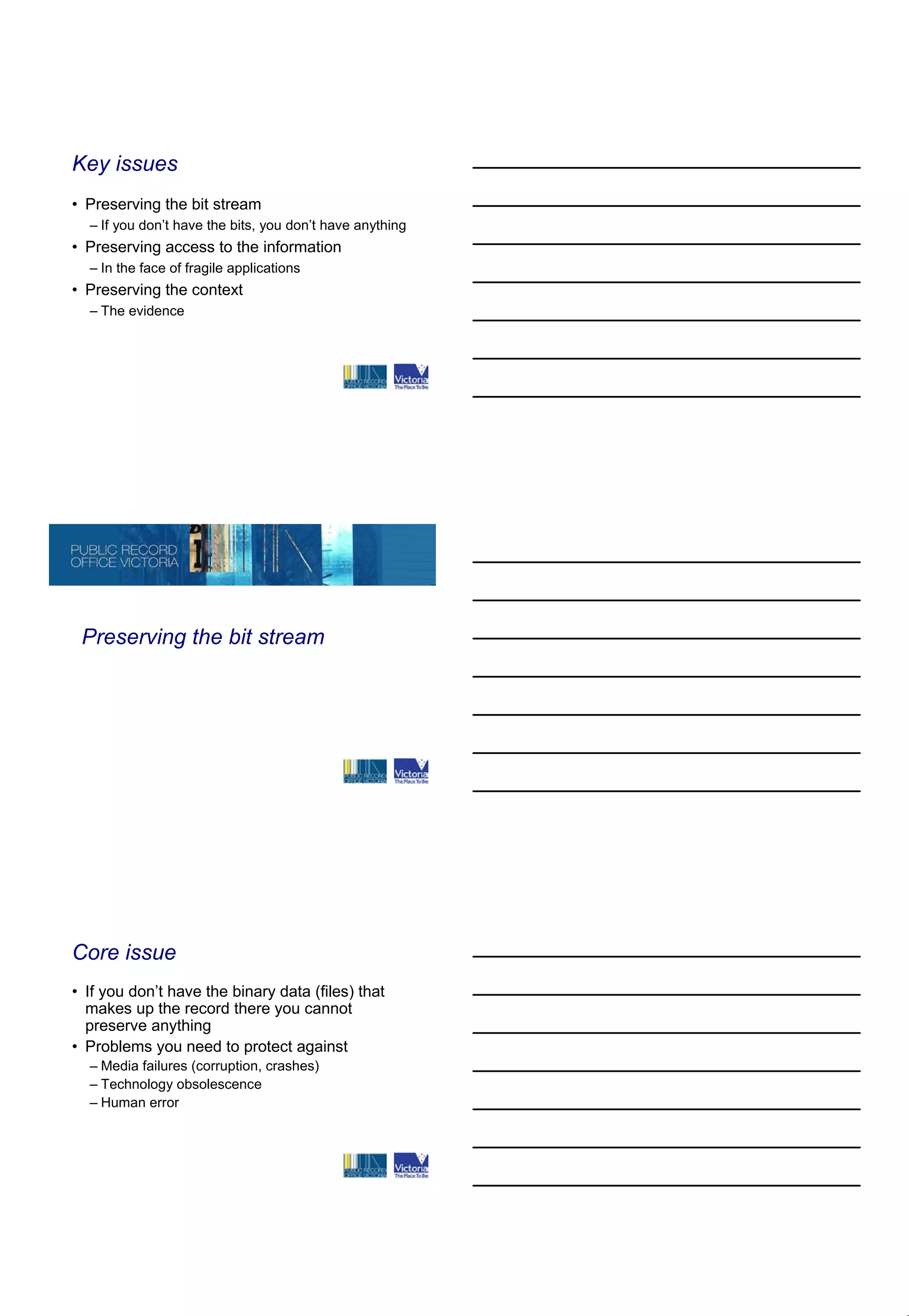 Andrew Waugh presentation | PDF