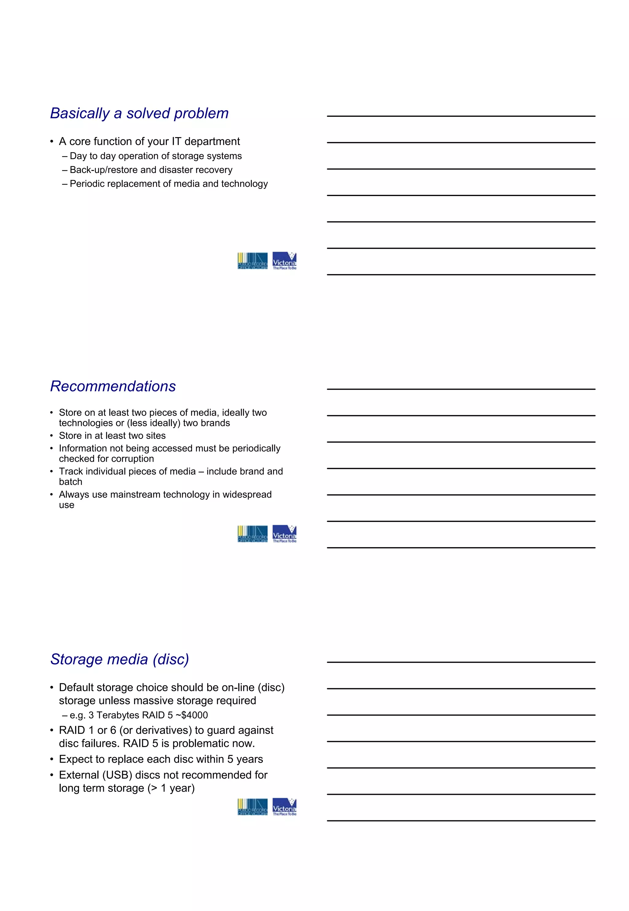 Andrew Waugh presentation | PDF