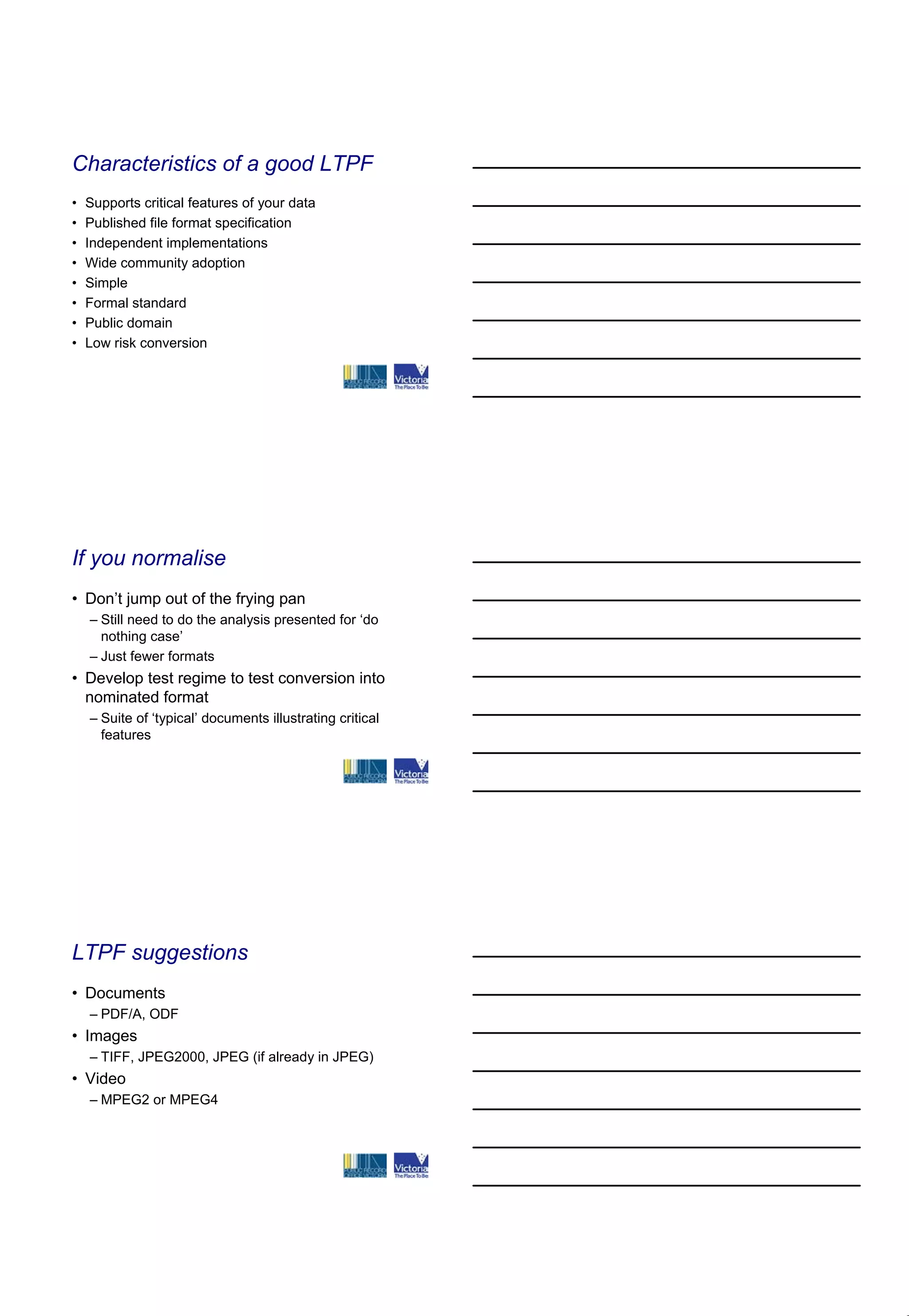 Andrew Waugh presentation | PDF