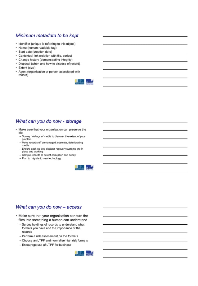 Andrew Waugh presentation | PDF