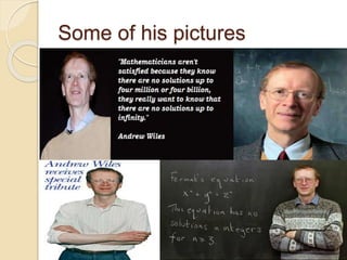 Andrew Wiles Biography
