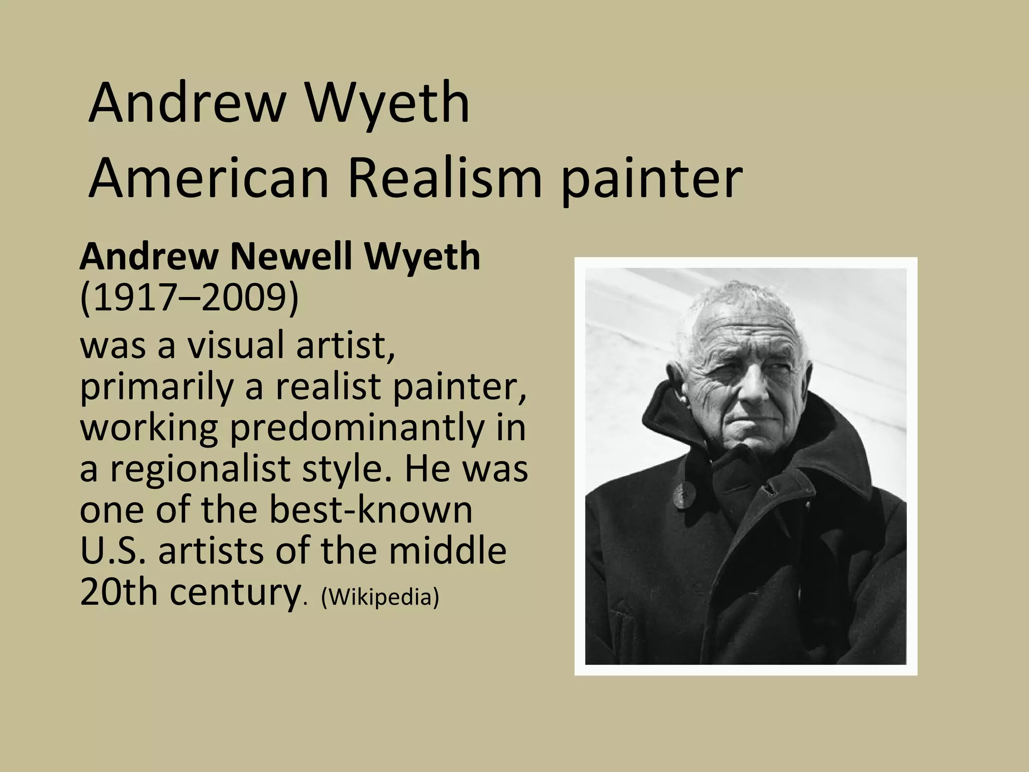 Andrew wyeth | PPT