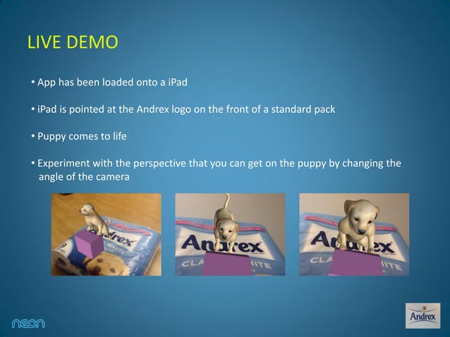 Andrex ar slides for sales conference | PPT