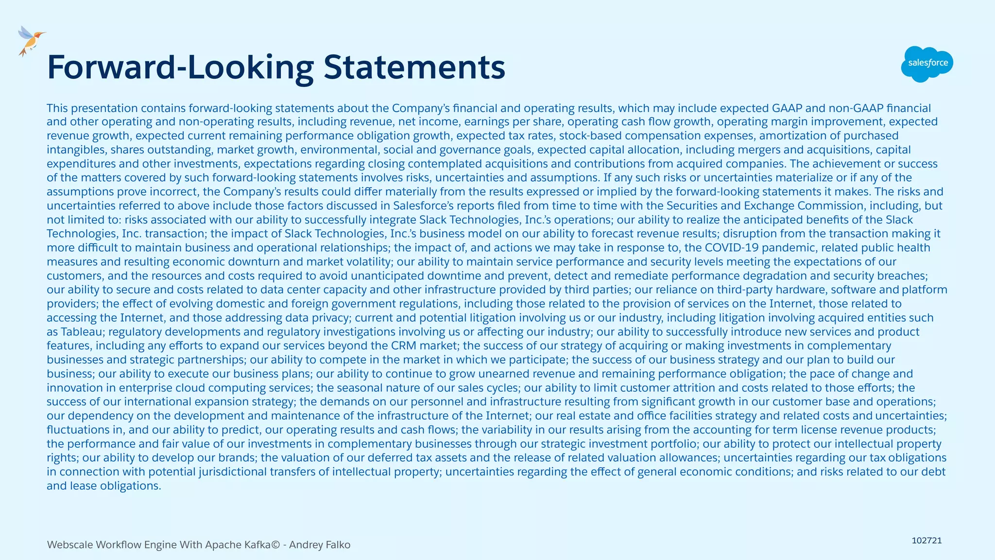 Webscale Workflow Engine With Kafka With Andrey Falko | Current 2022 | PDF