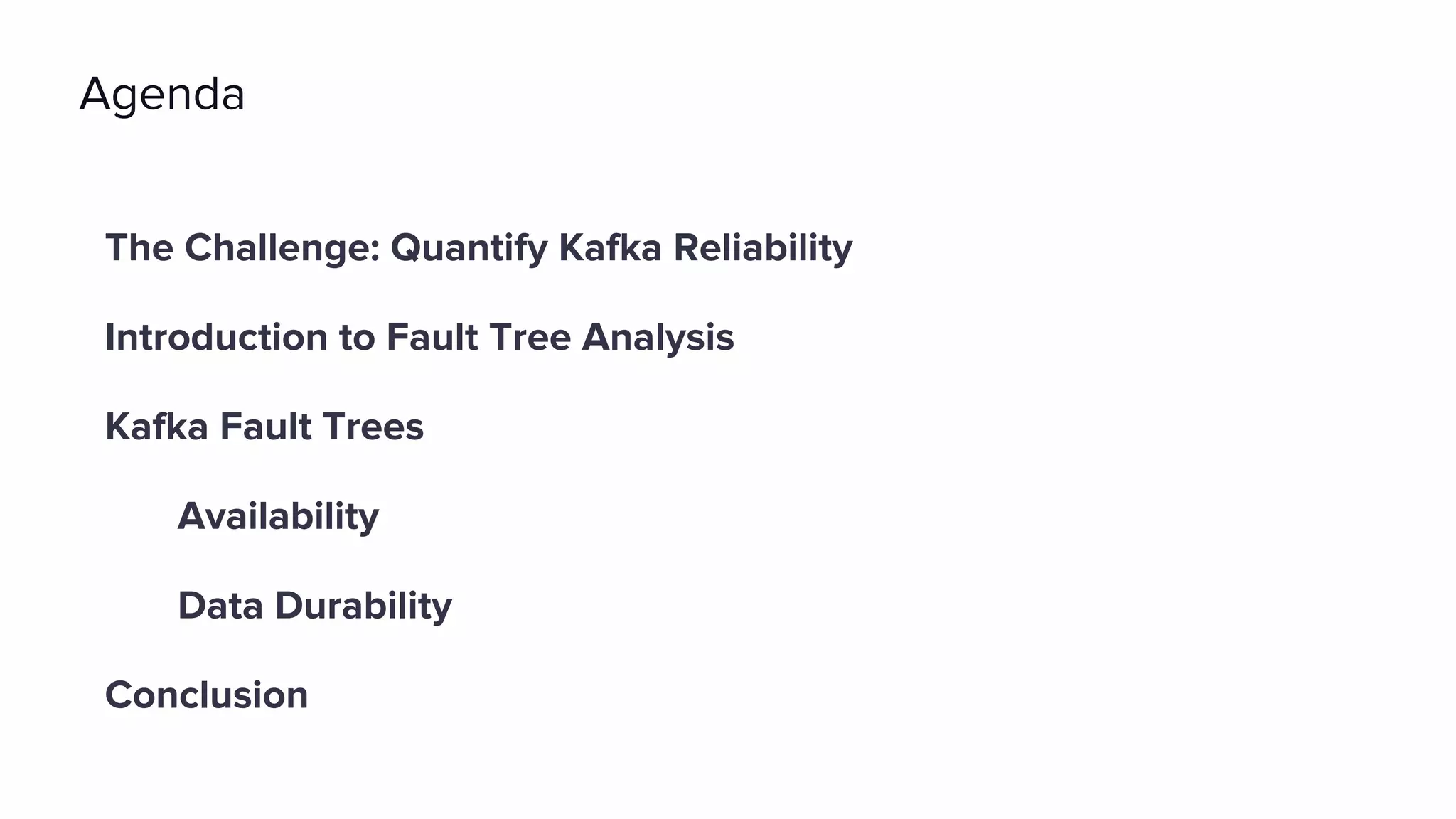 Bulletproof Kafka with Fault Tree Analysis (Andrey Falko, Lyft) Kafka Summit NYC 2019 | PDF