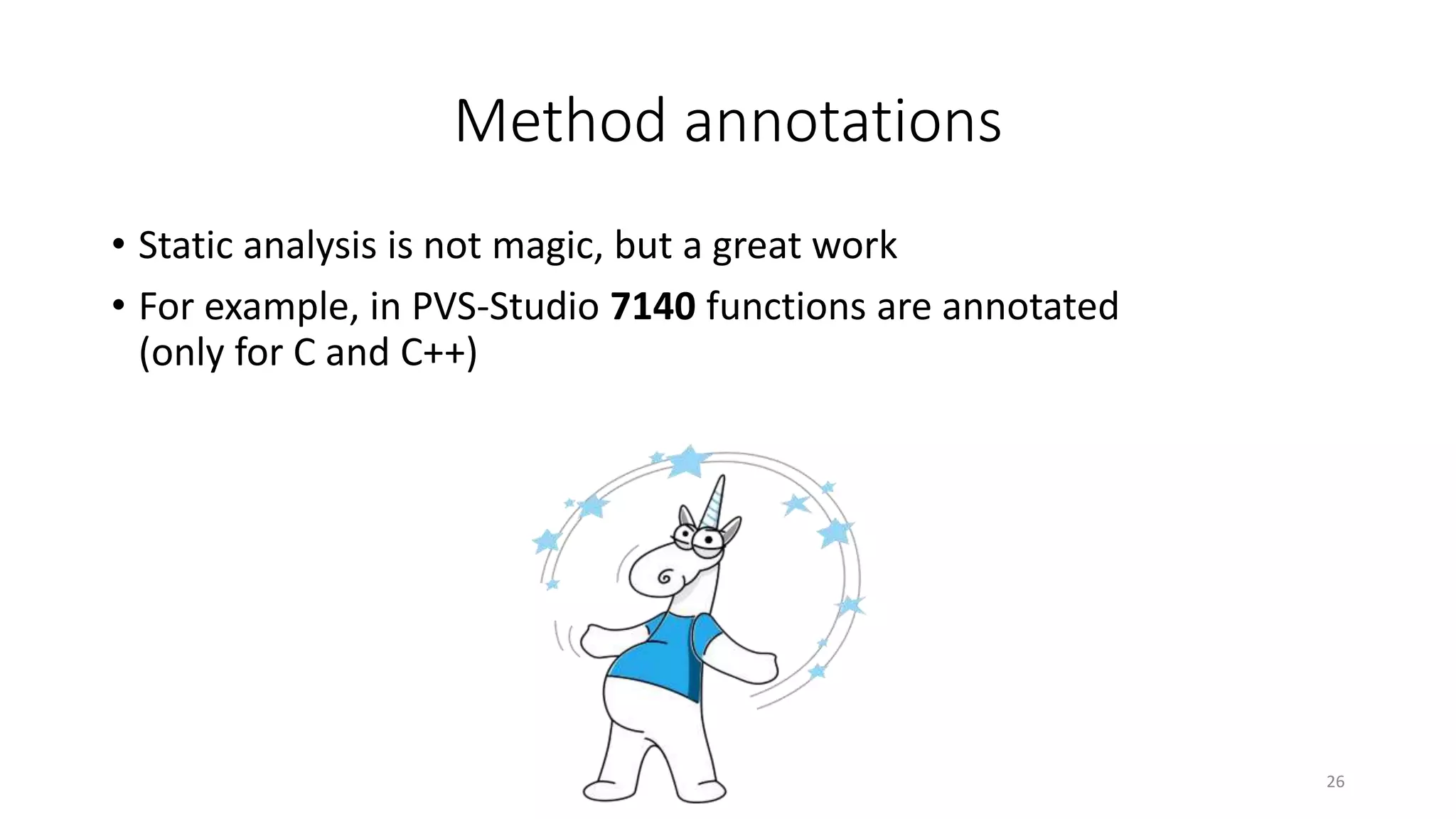 Story Of Static Code Analyzer Development Ppt